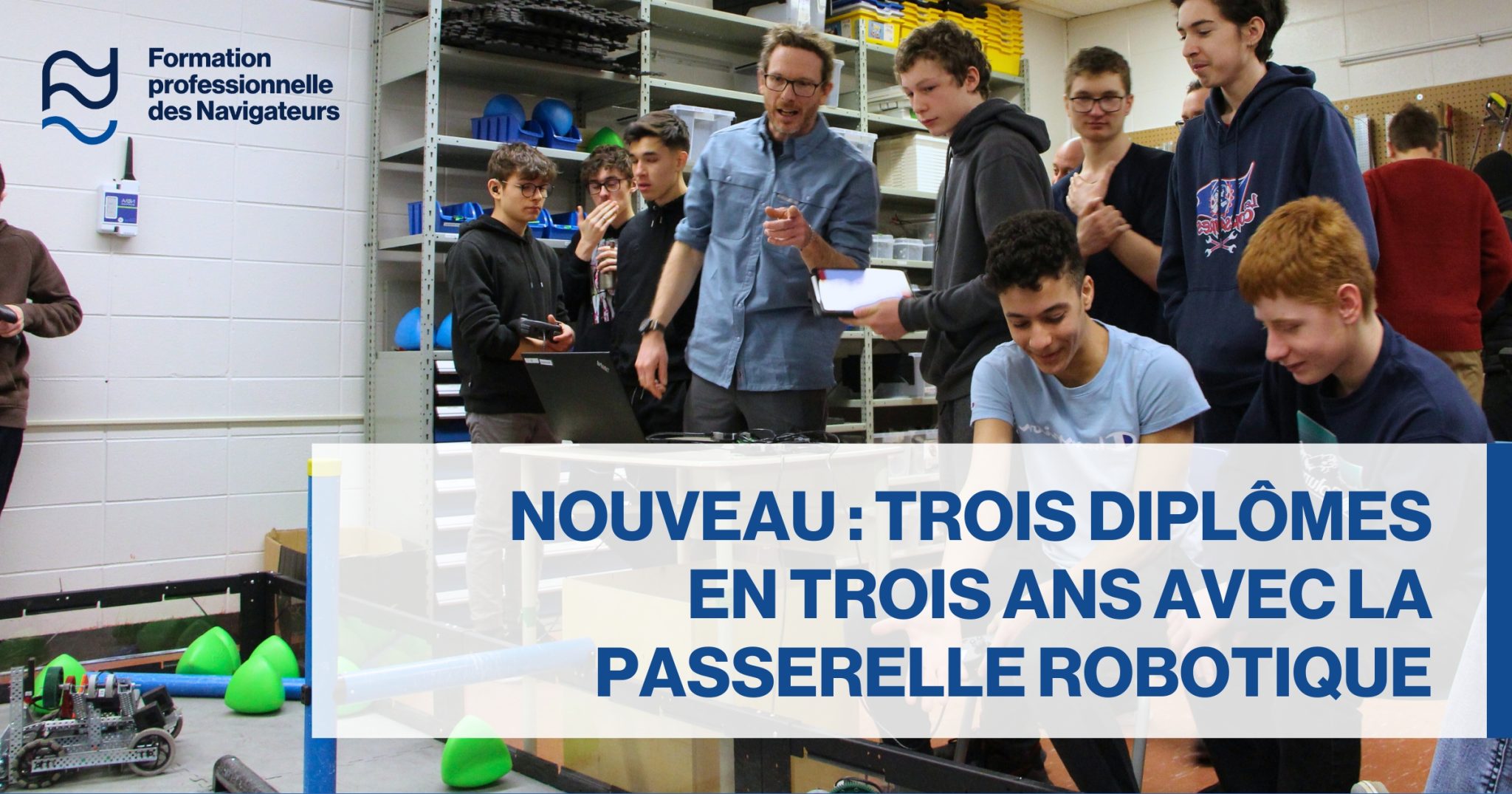Programme Robotique (3e à 5e sec. et FP) - École Pointe-Lévy