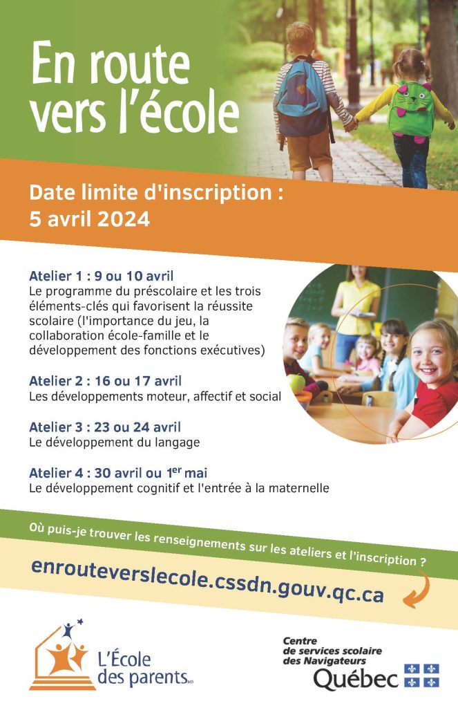 L'École des parents - CSSDN