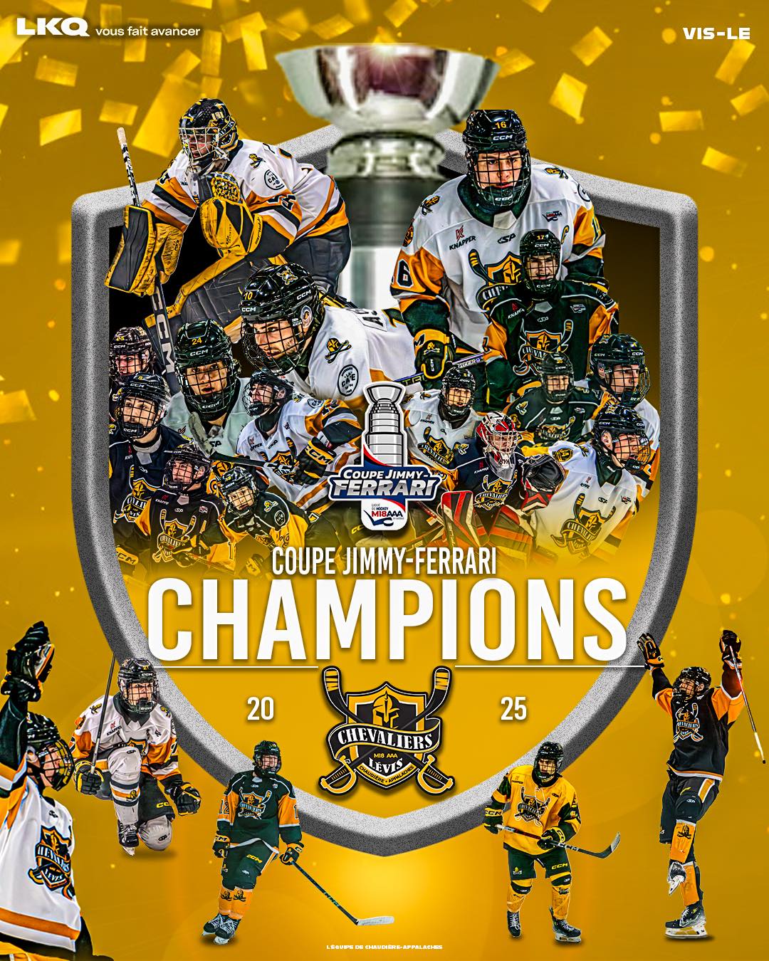 Les Chevaliers de Lévis remportent la Coupe Jimmy-Ferrari et visent la ...